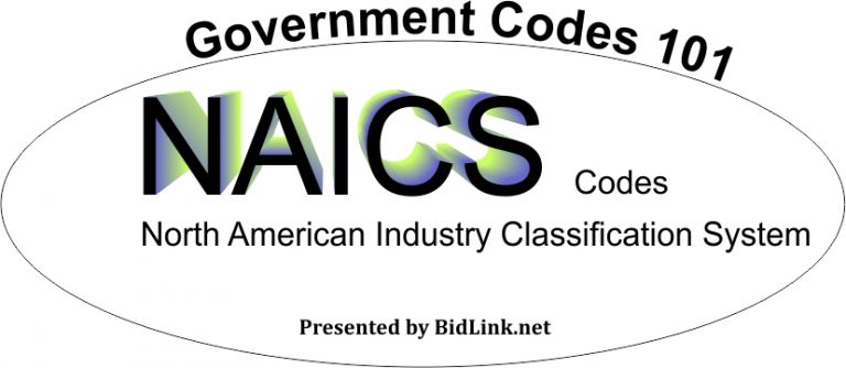 What is a NAICS code? | BidLink Defense Industry News