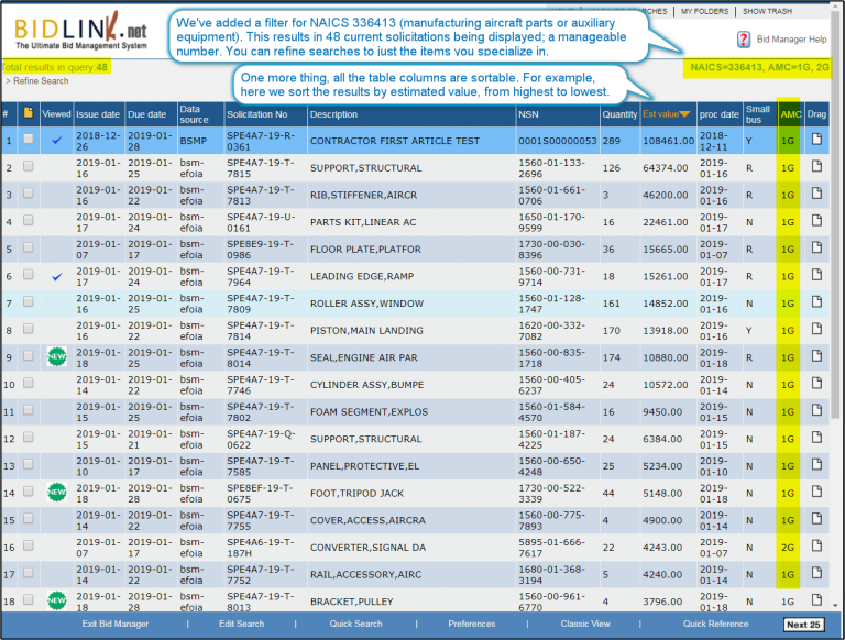 DoD Procurement; Acquisition Method Codes (Part 1) | BidLink Defense ...