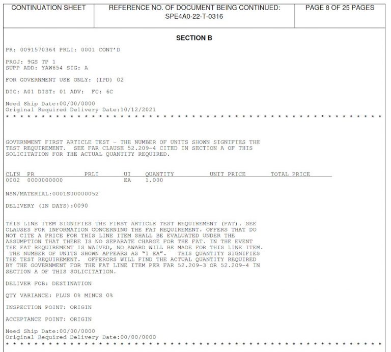Bootcamp: How to read a government solicitation | BidLink Defense ...